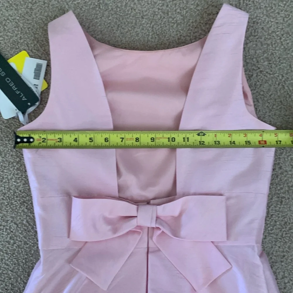 ALFRED SUNG | Dresses | Alfred Sung D68 Cocktail Dress Open Bow Back ...